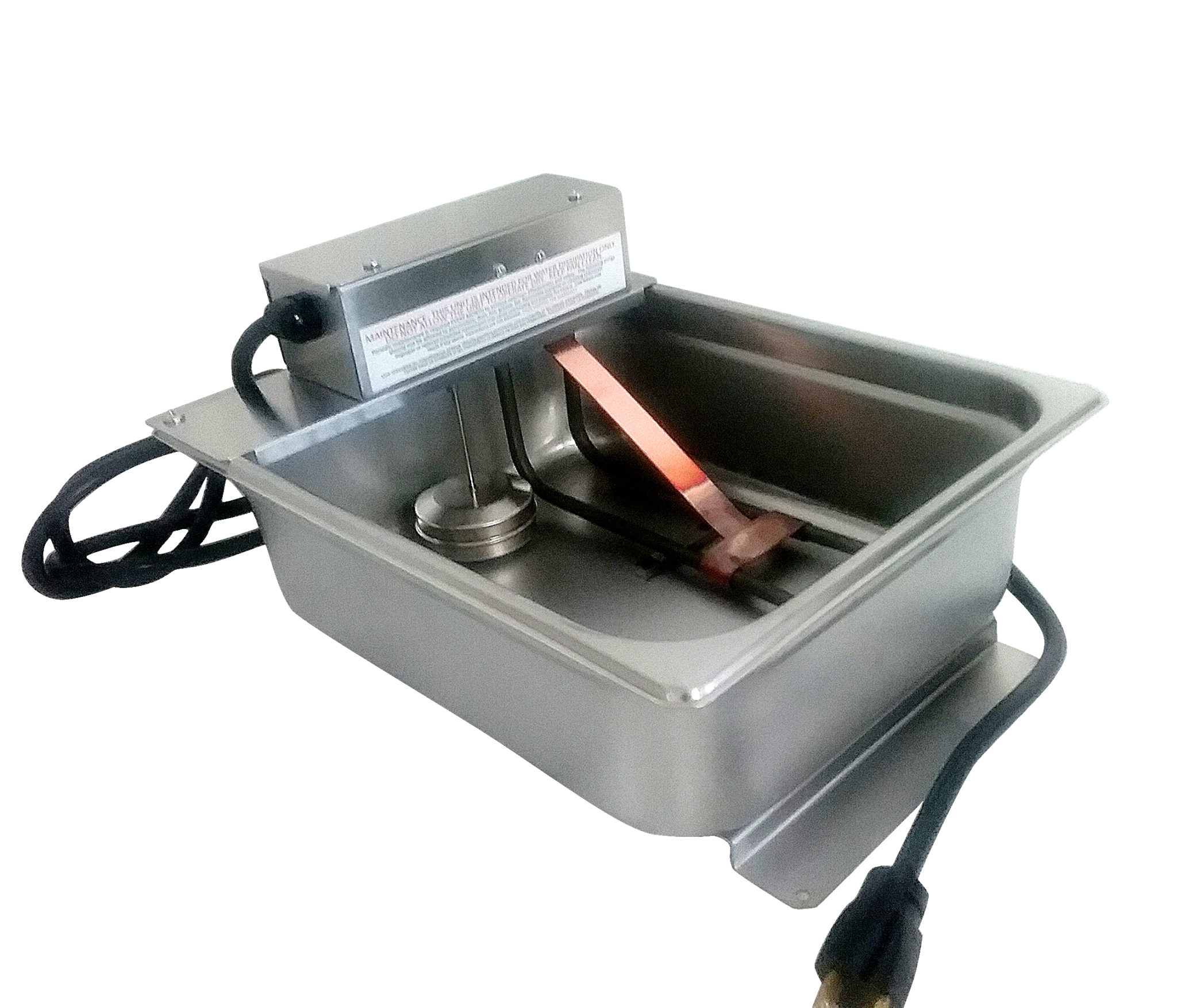 600W/120V 1/2 Size X 4" Deep Condensate Evap Pan - Birmingham ...