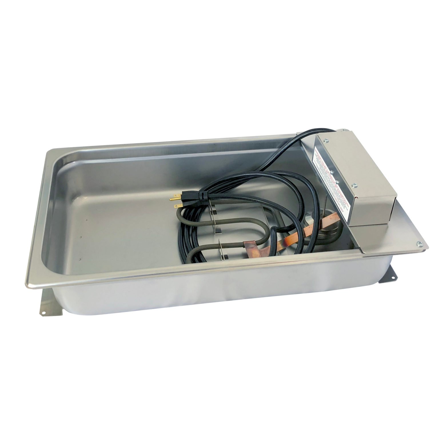 300W/120V Full X 4" Deep Condensate Evap Pan - Birmingham Manufacturing ...